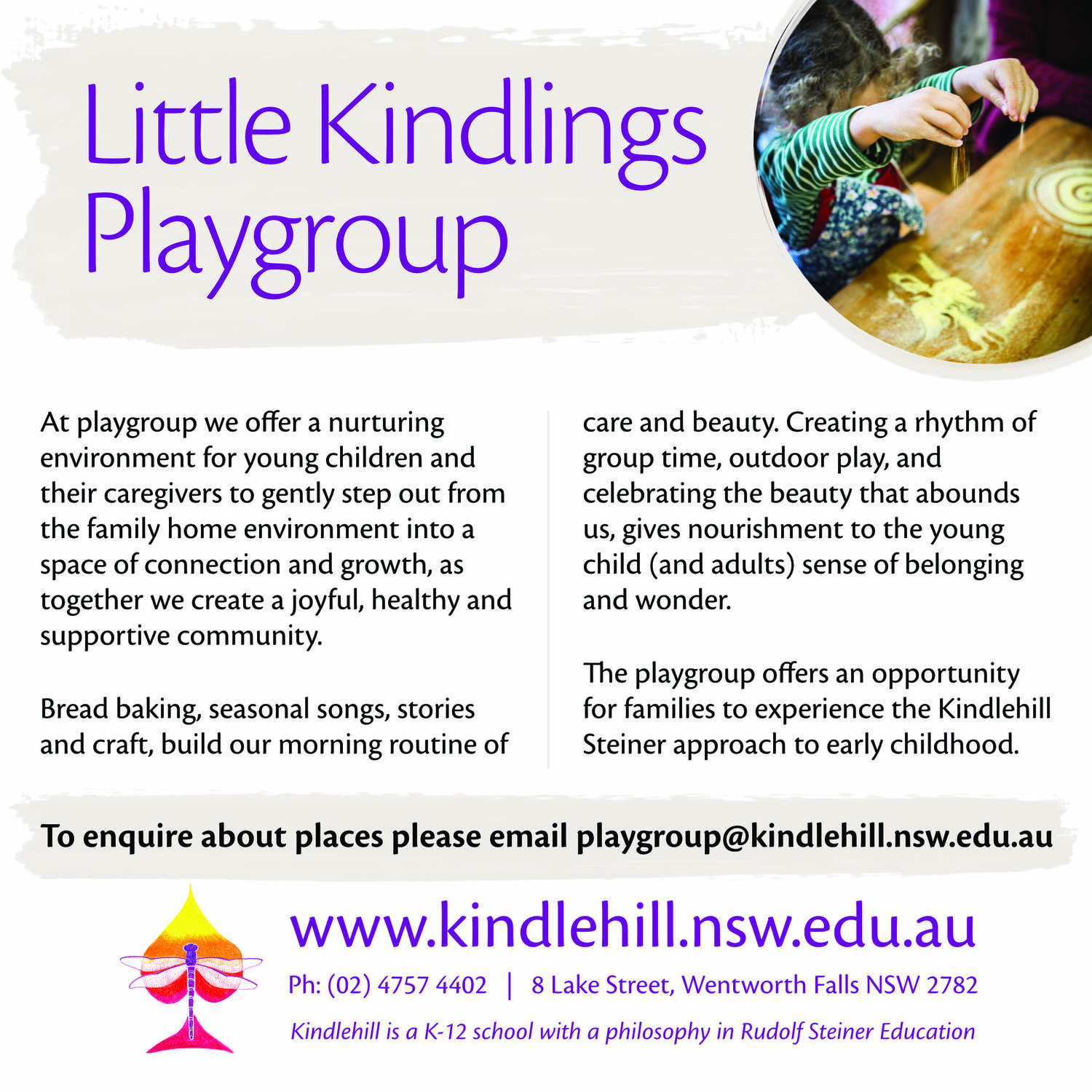Little Kindlings Playgroup - Kindlehill School, NSW